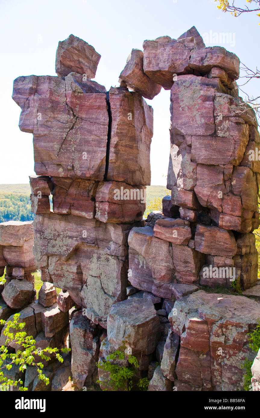 Devil's Lake State Park Stock Photo - Alamy