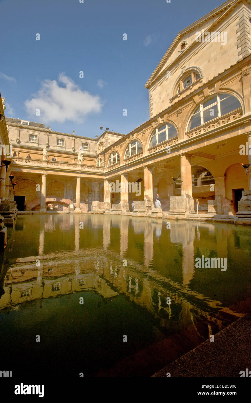 Bath, Roman baths, England Stock Photo - Alamy