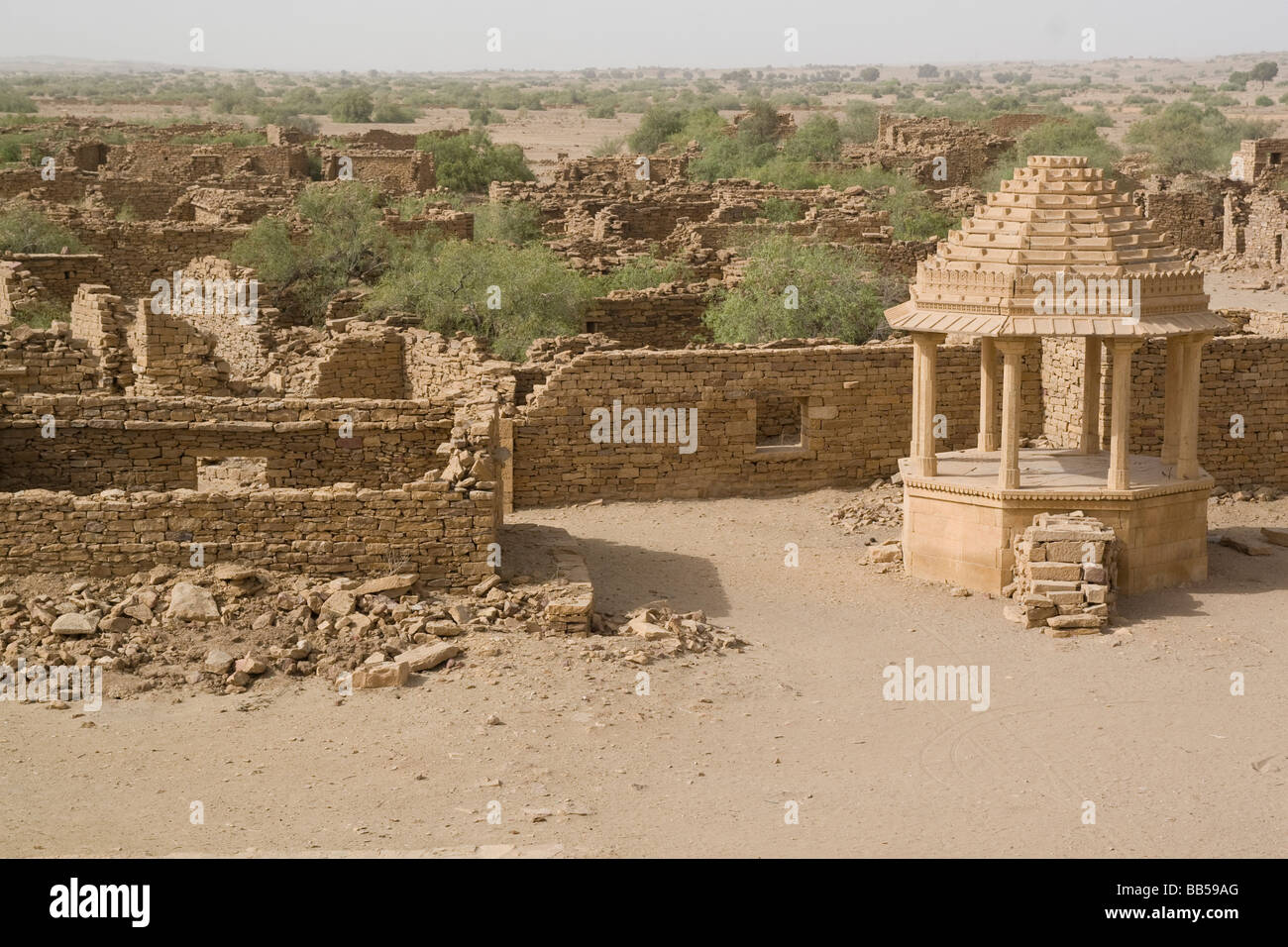 India Rajasthan Kuldhara village ruins near Jaisalmer Stock Photo - Alamy