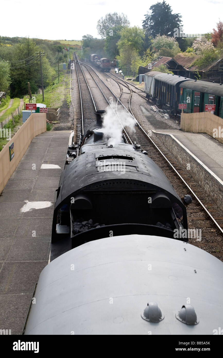 Swanage steam railway corfe hi-res stock photography and images - Alamy