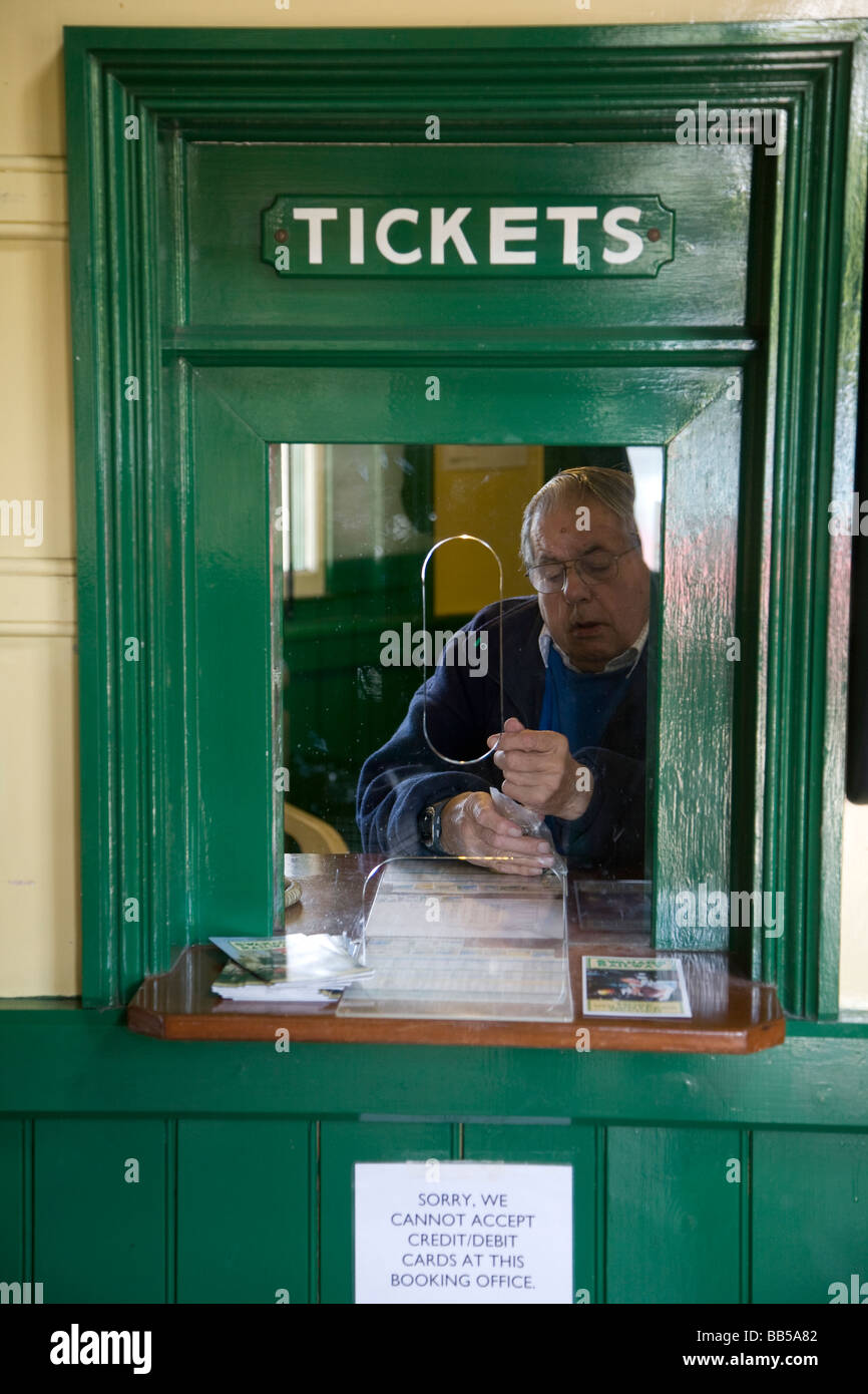 Ticket Office railway station Stock Photo - Alamy