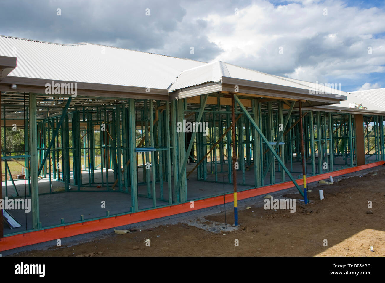 A new house under construction Stock Photo - Alamy