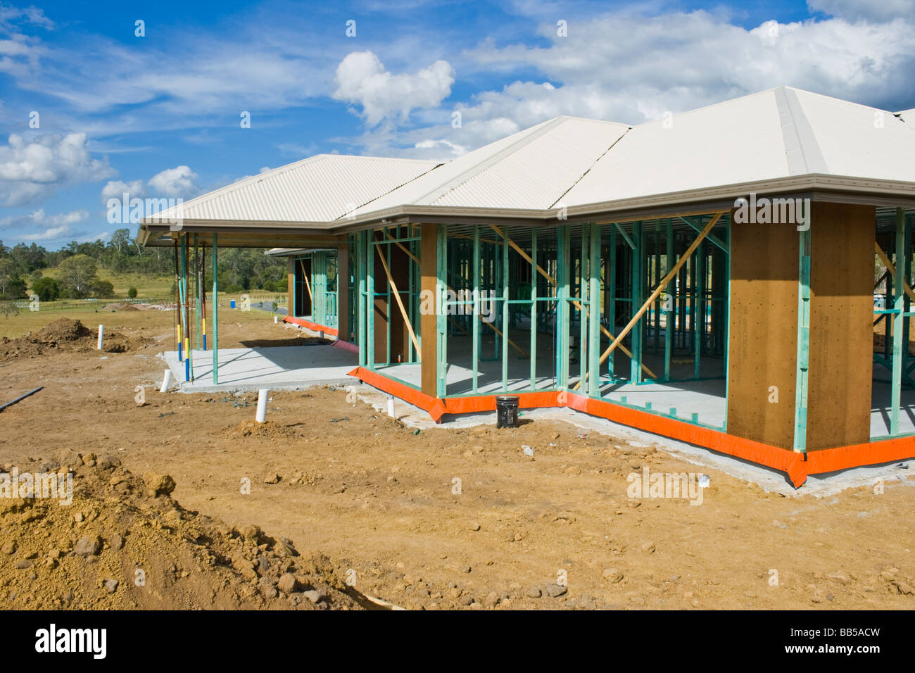 A new house under construction Stock Photo - Alamy