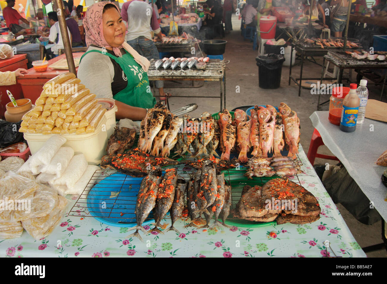 Sabah fish bbq hi-res stock photography and images - Alamy