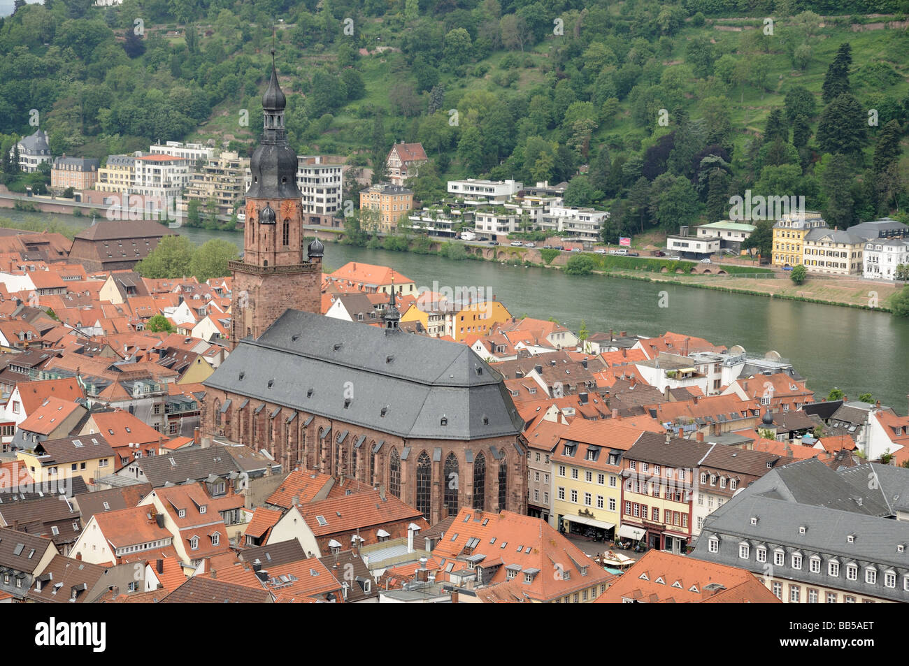 Heidelberg aerial hi-res stock photography and images - Alamy