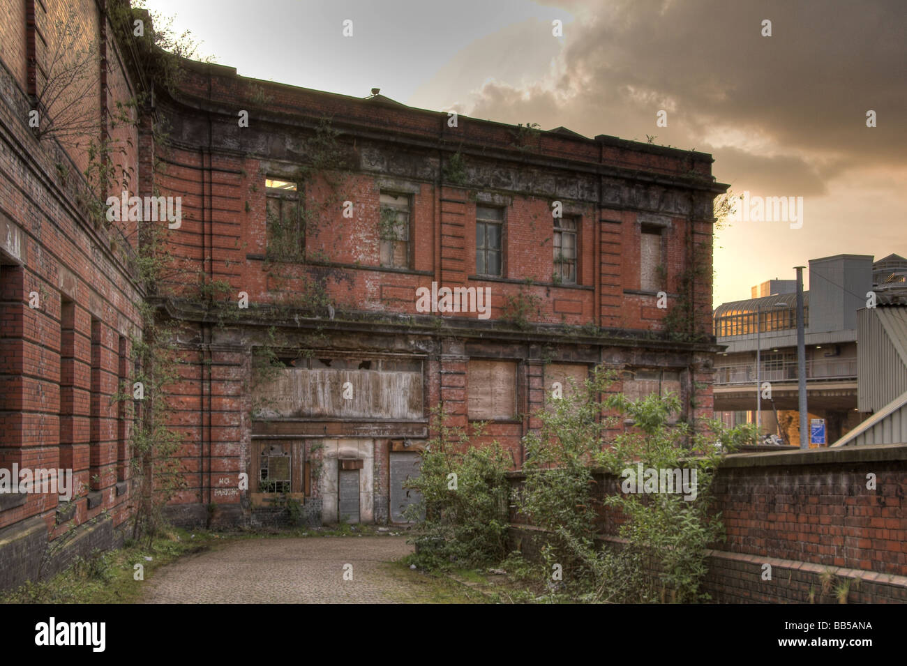 Derelict station, Mayfield Station, next to Piccadilly Station ...