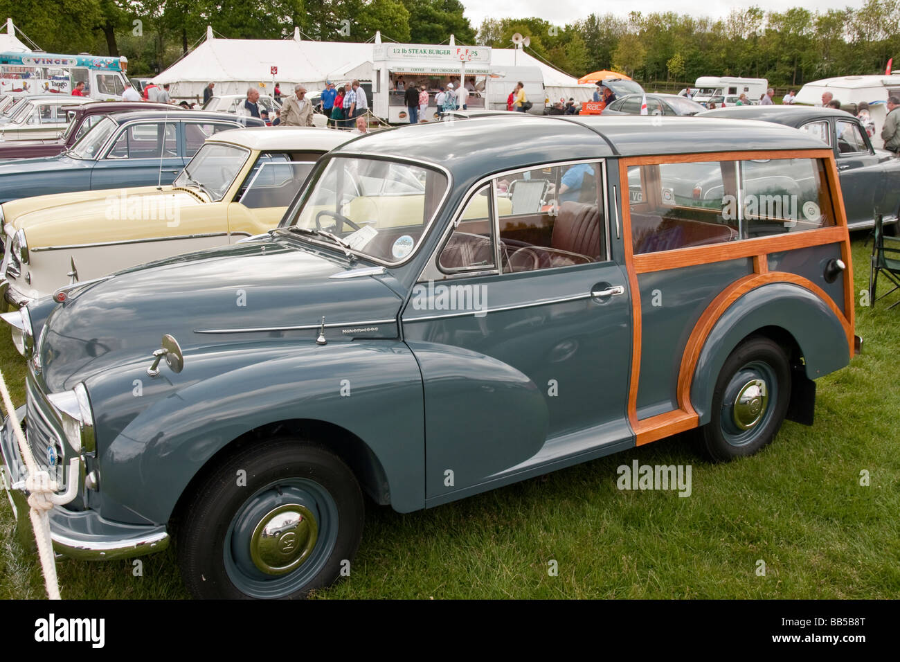 vintage and classic vehicles at a show Stock Photo - Alamy