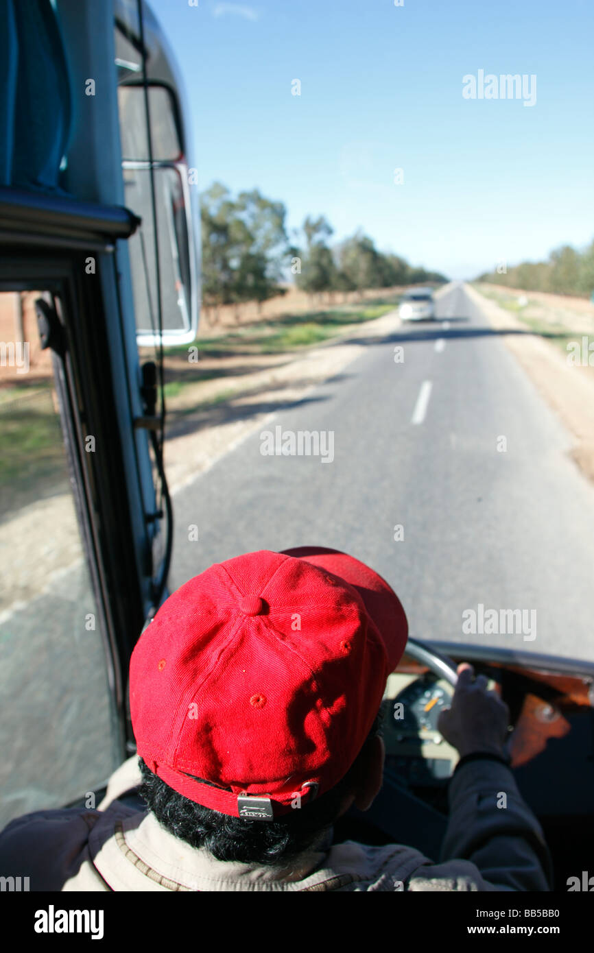 driving a bus Stock Photo - Alamy