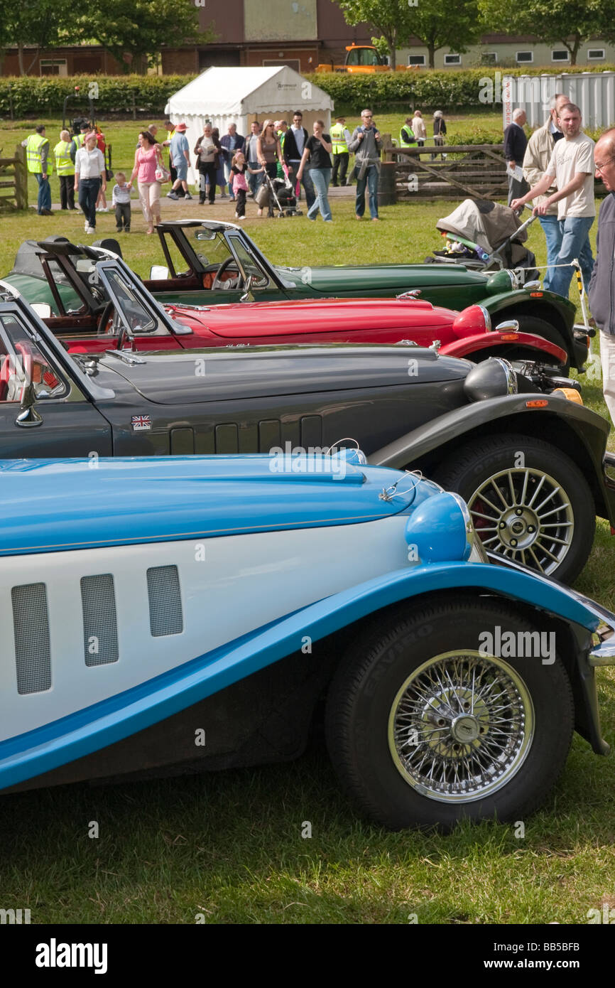 vintage and classic vehicles at a show Stock Photo - Alamy