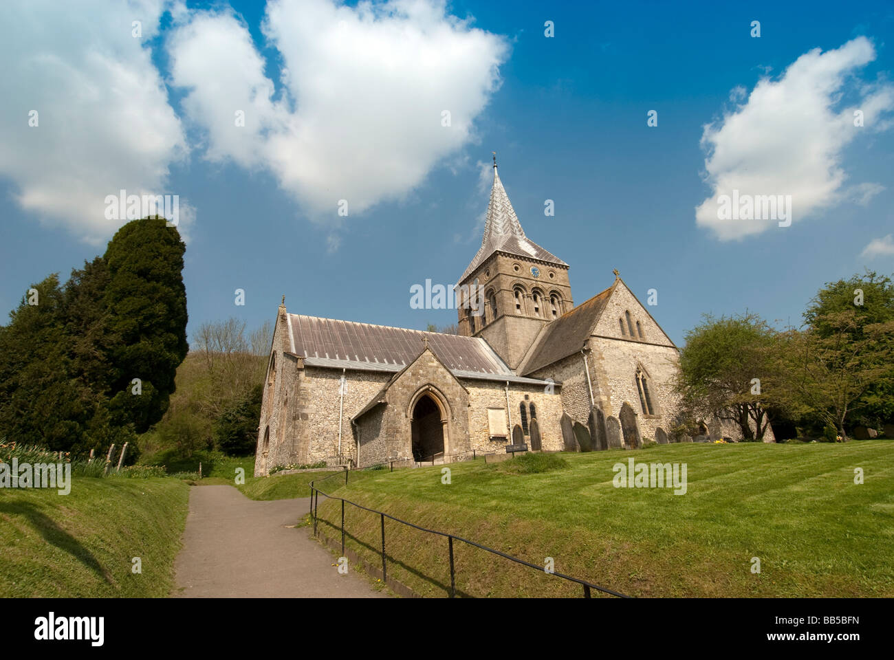 Meon valley church hi-res stock photography and images - Alamy