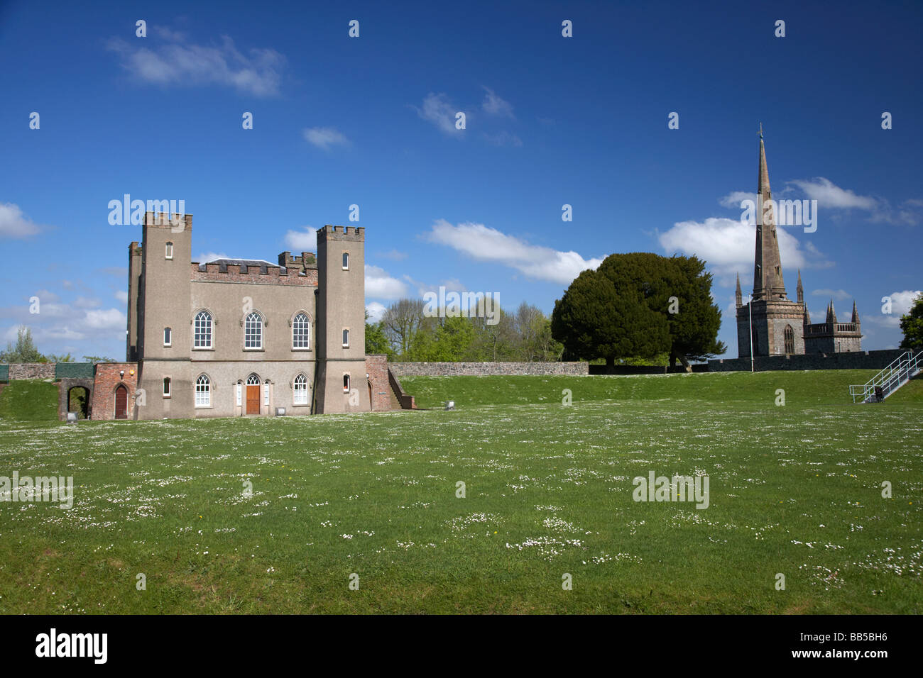 Hillsborough Fort gatehouse founded in 1630 and finished around 1650 ...