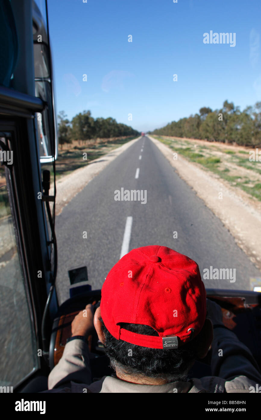 driving a bus Stock Photo - Alamy