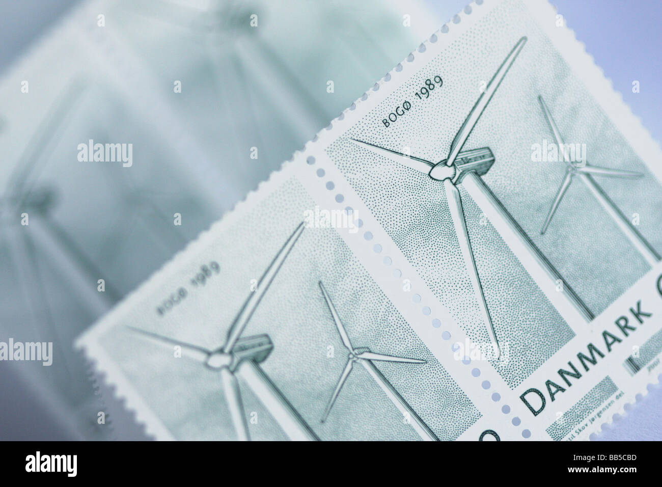Wind power stamp hi-res stock photography and images - Alamy
