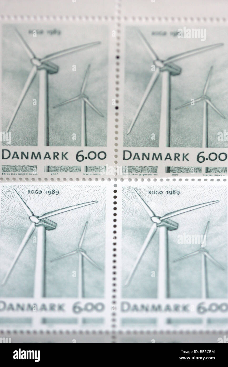 Wind power stamp hi-res stock photography and images - Alamy