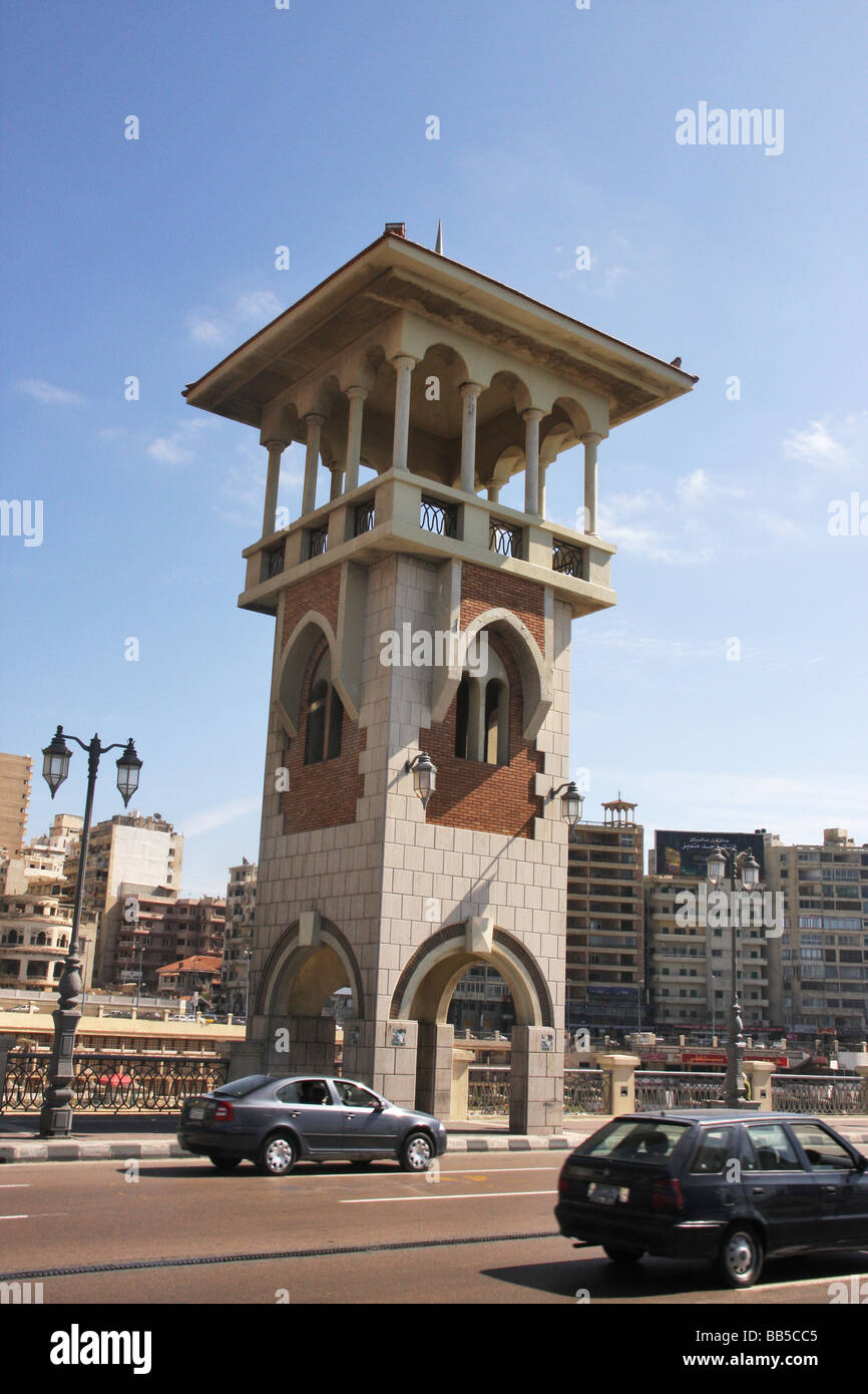 New bridge in alexandria egypt Stock Photo - Alamy