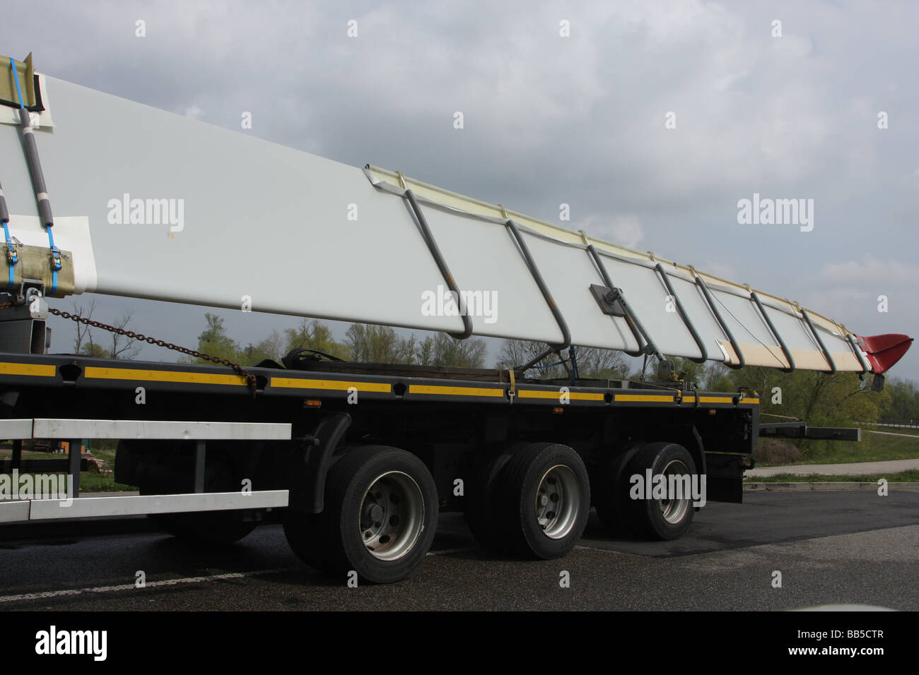Transport wind power mill wing hi-res stock photography and images - Alamy