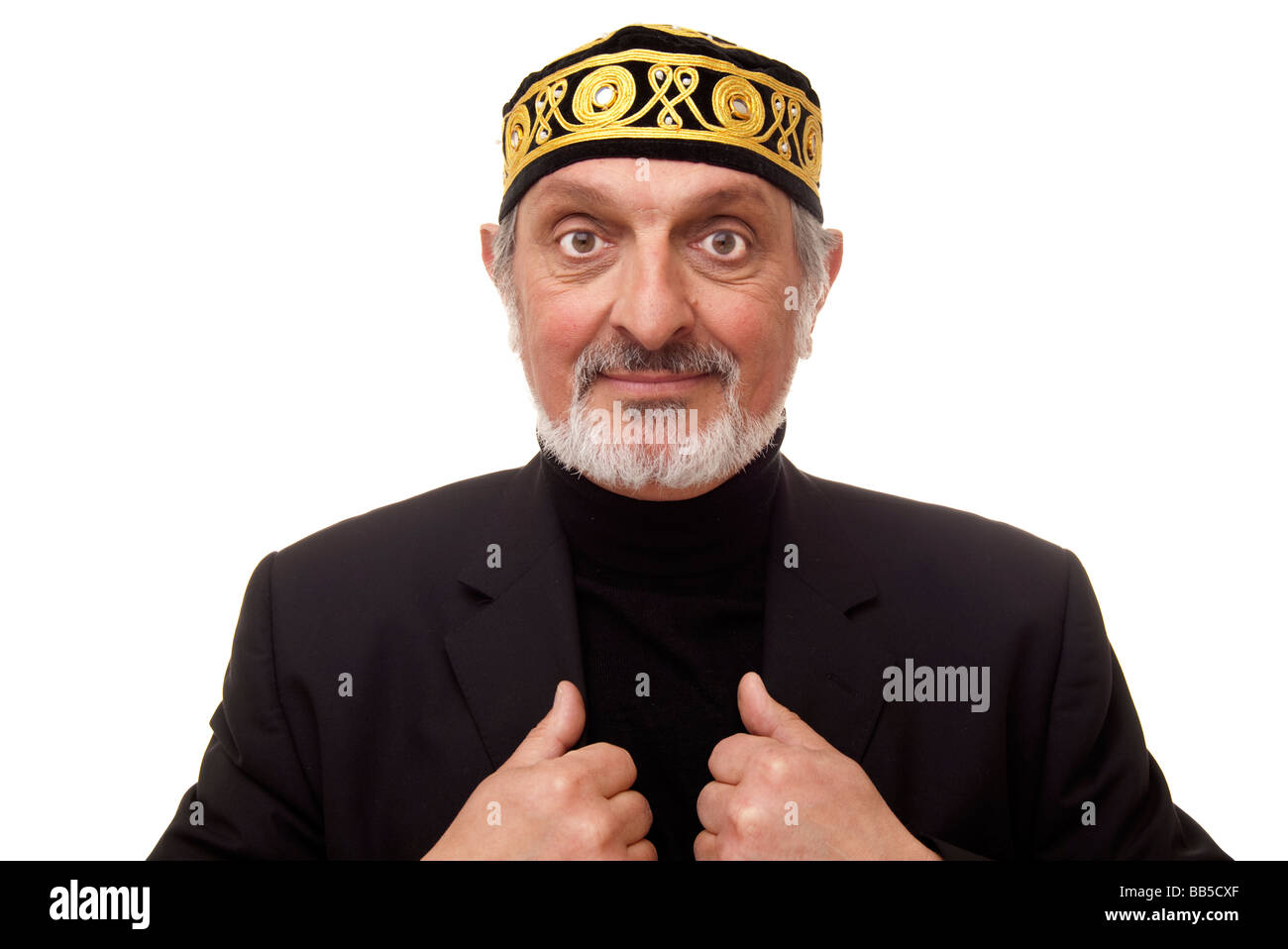 middle eastern man looking happy Stock Photo - Alamy