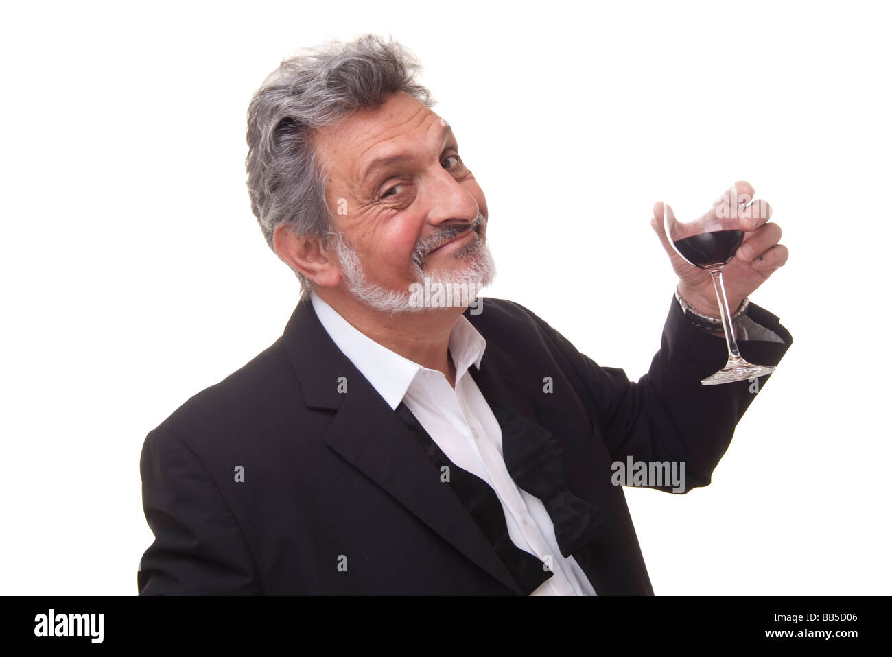man drinking red wine Stock Photo - Alamy