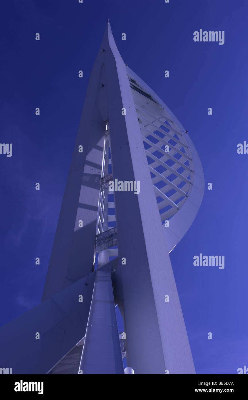 Views of Spinnaker tower Stock Photo - Alamy