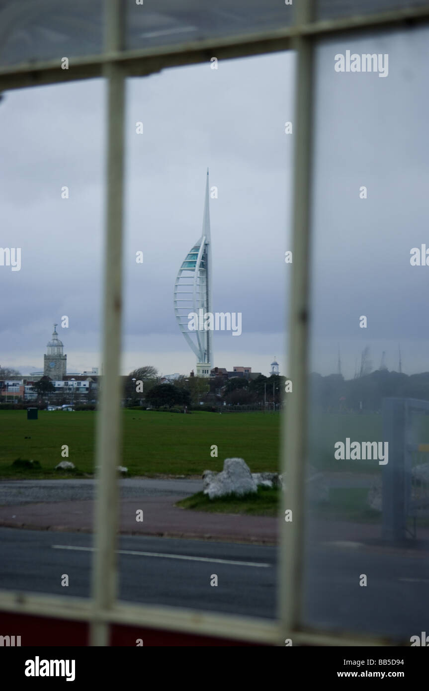 Views of Spinnaker tower Stock Photo - Alamy