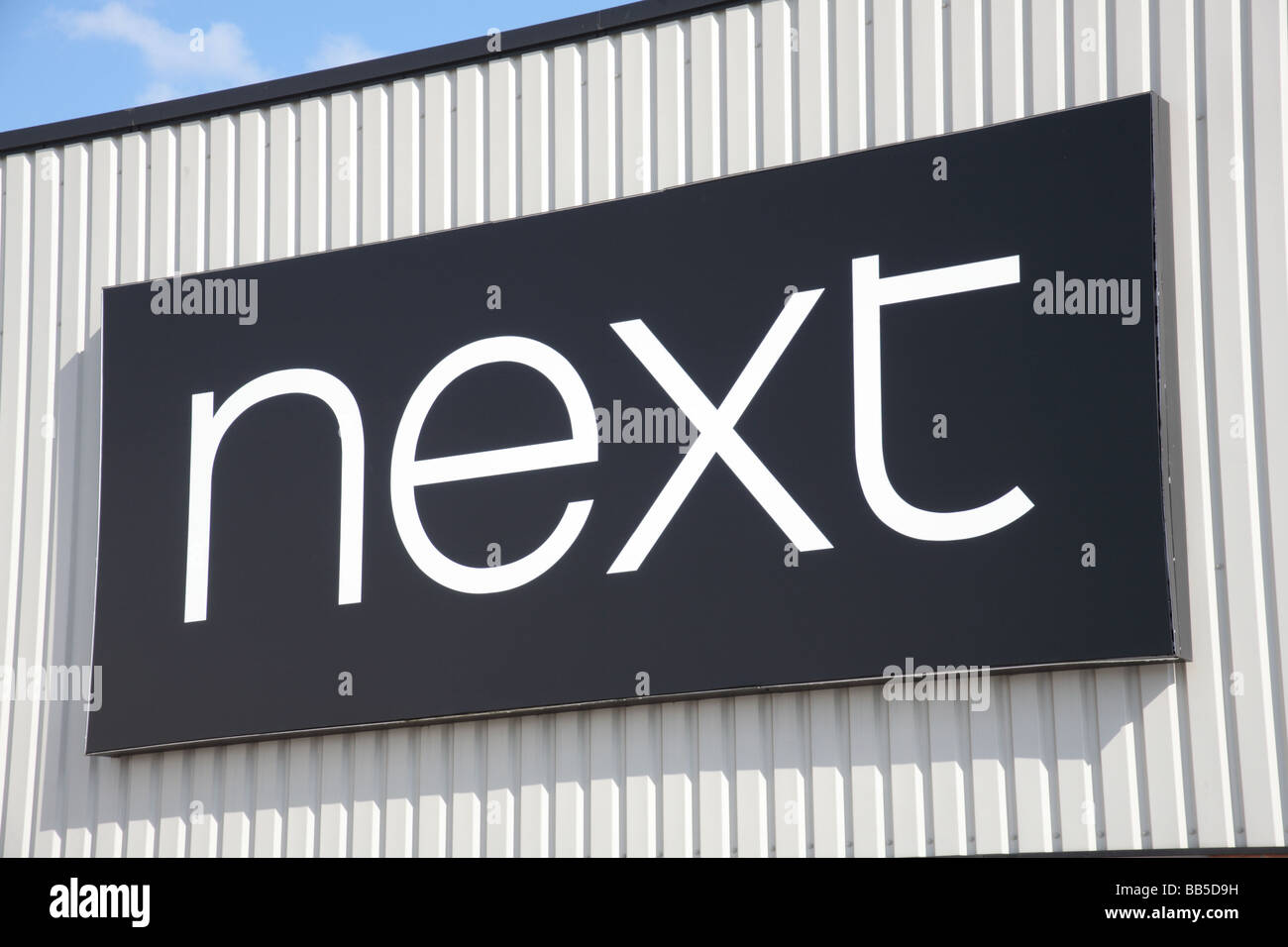 Next logo hi-res stock photography and images - Alamy
