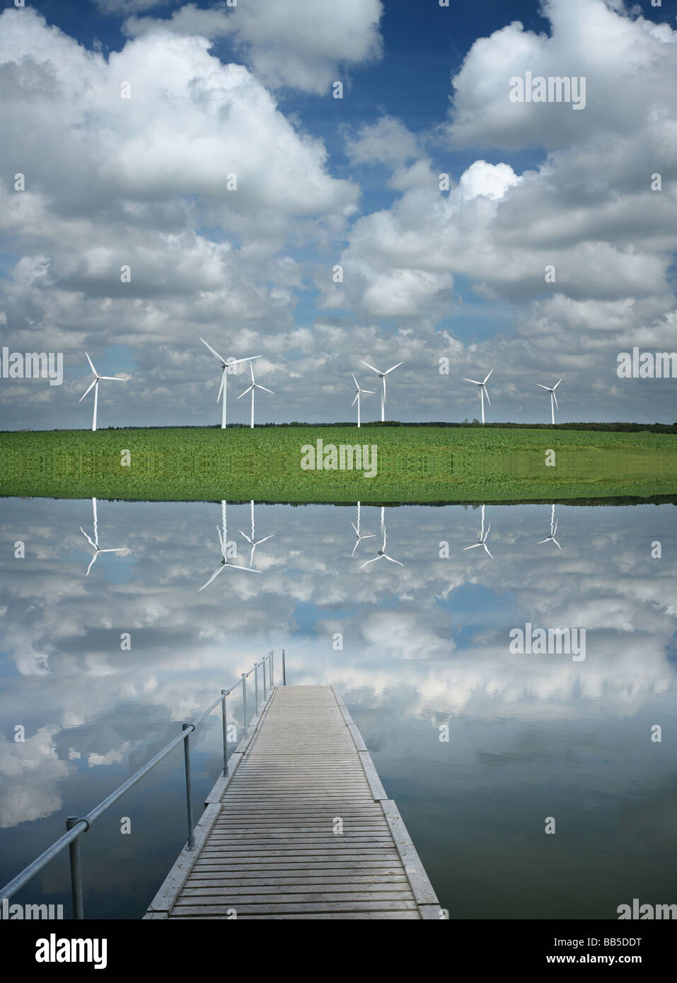 Wind Farm, Denmark Stock Photo - Alamy