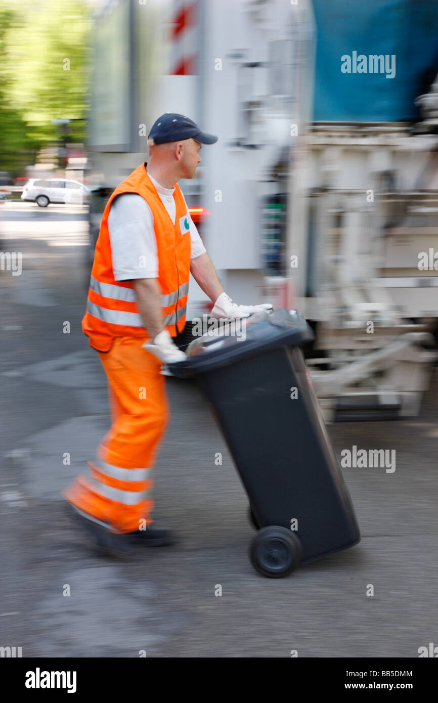 Waste disposal,domestic refuse collection, Gelsenkirchen, Deutschland ...
