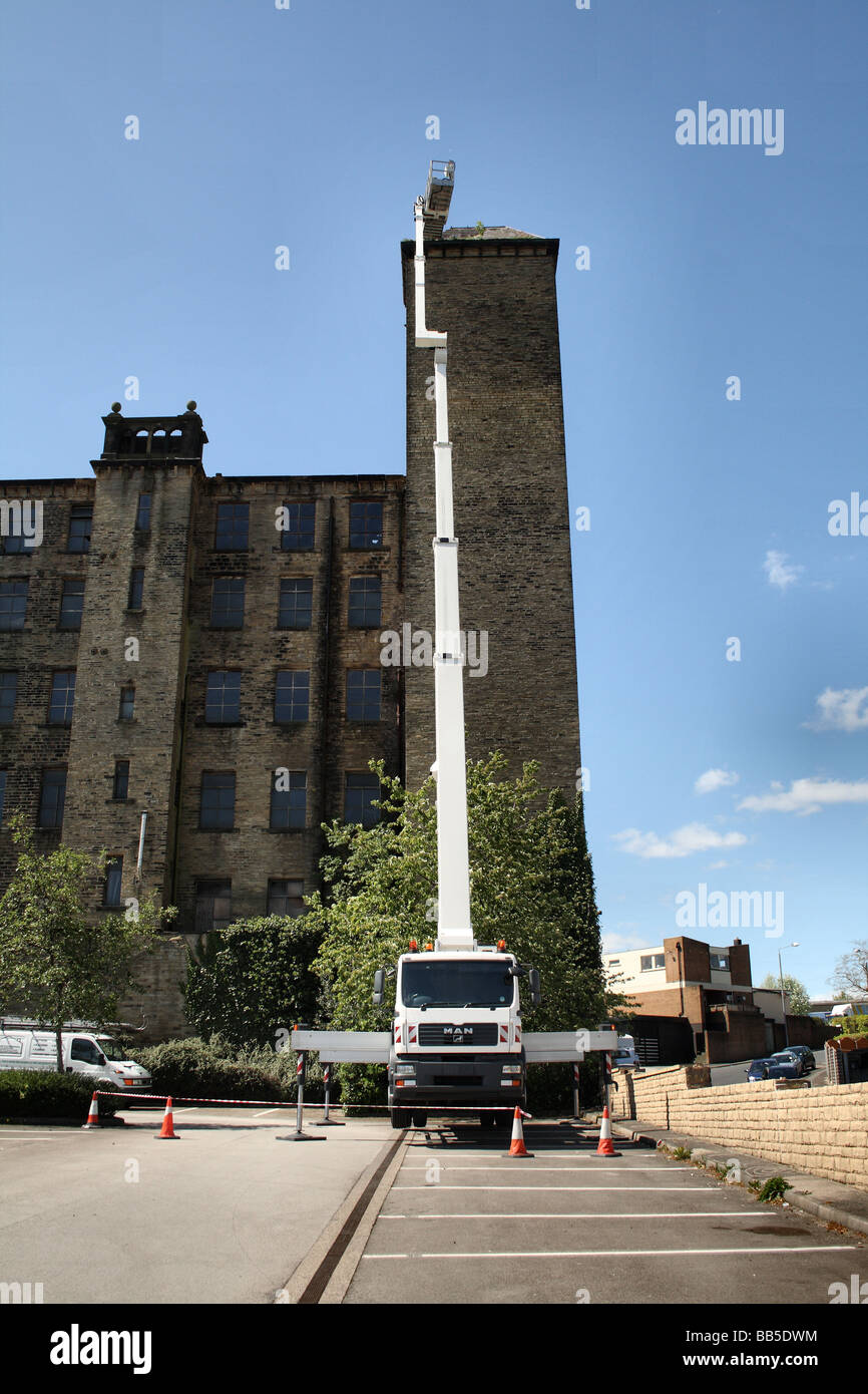 An aerial work platform (AWP) or elevated work platform (EWP) is a ...