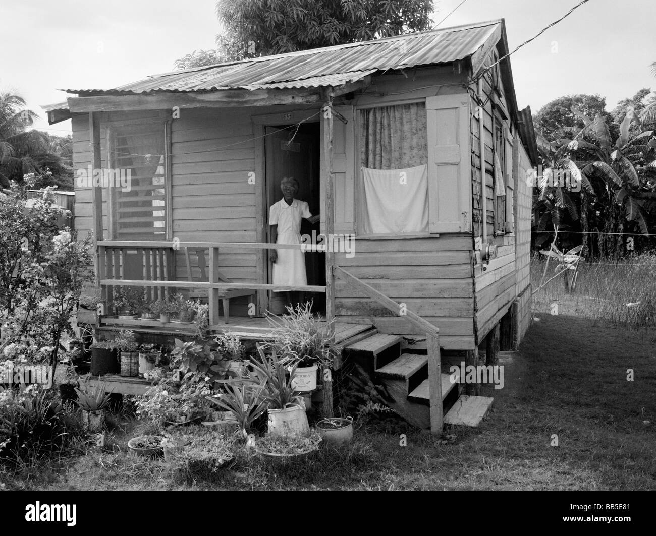 Traditional Wooden House Belize High Resolution Stock Photography and ...