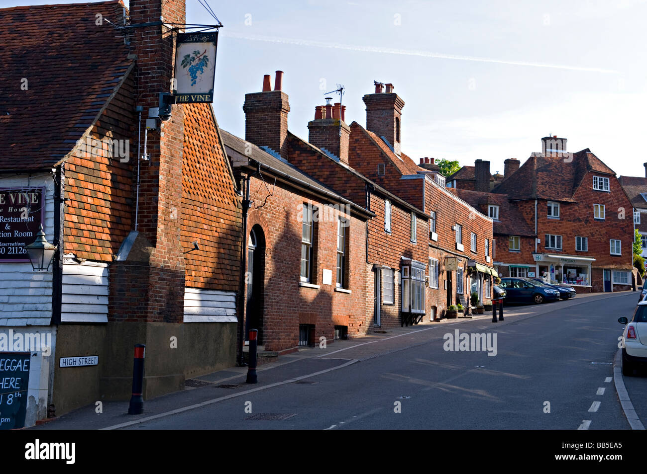 Goudhurst Village, Kent, UK Stock Photo - Alamy