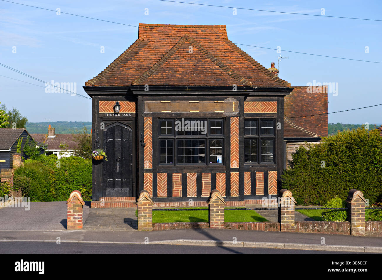 The Old Bank, Goudhurst Village, Kent, UK Stock Photo - Alamy
