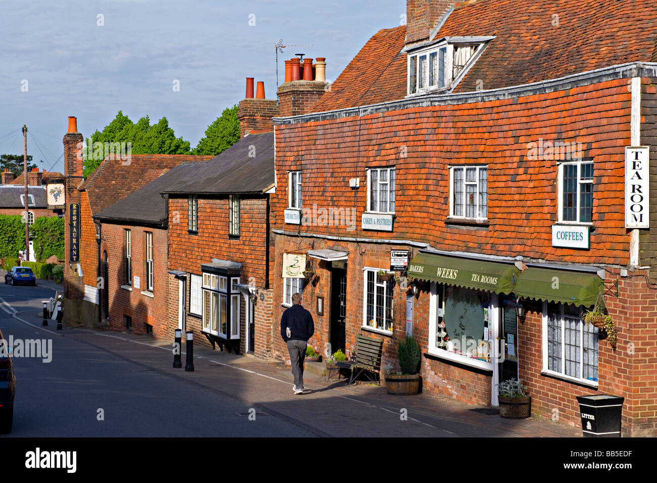 Goudhurst Village, Kent, UK Stock Photo - Alamy