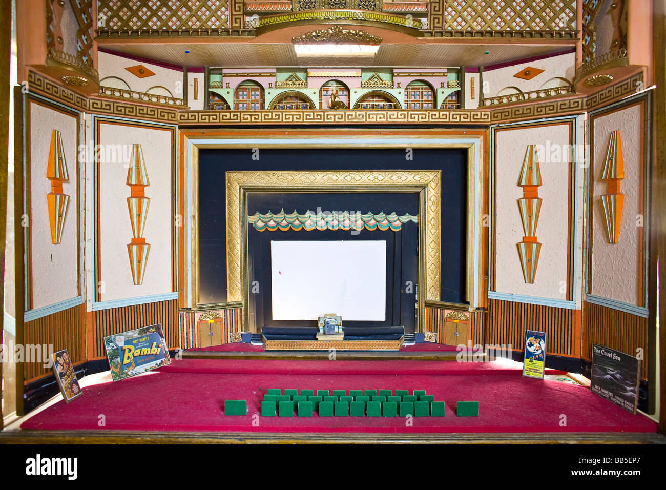 A model of a theatre Stock Photo - Alamy