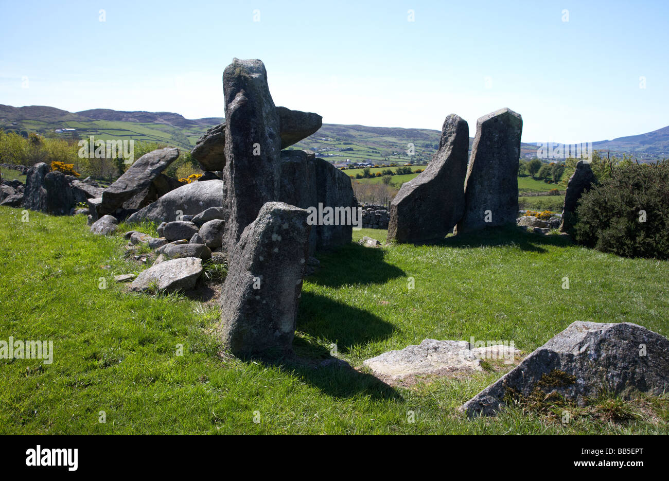 clontygora court tomb known as the kings ring south county armagh ...