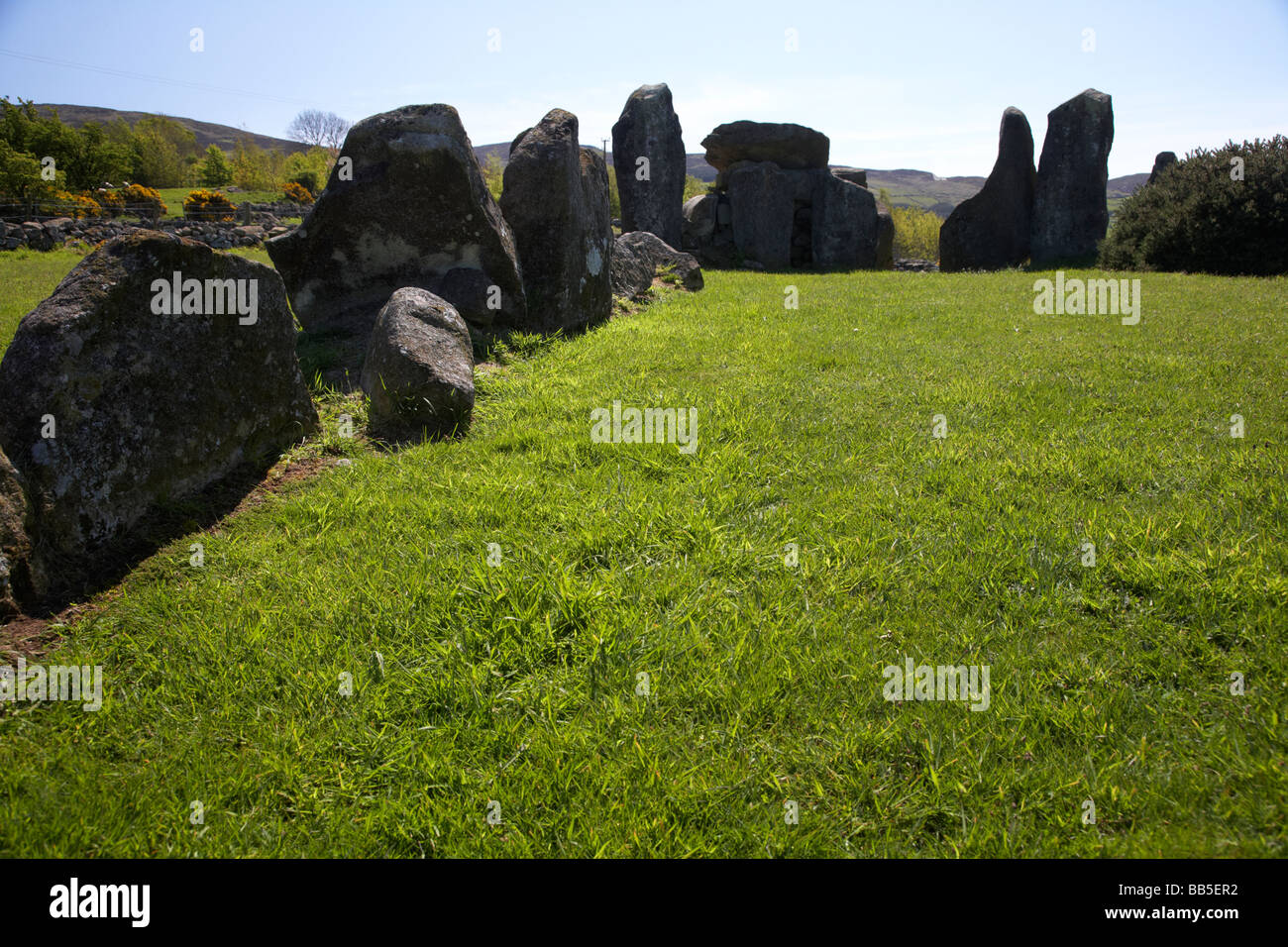 clontygora court tomb known as the kings ring south county armagh ...