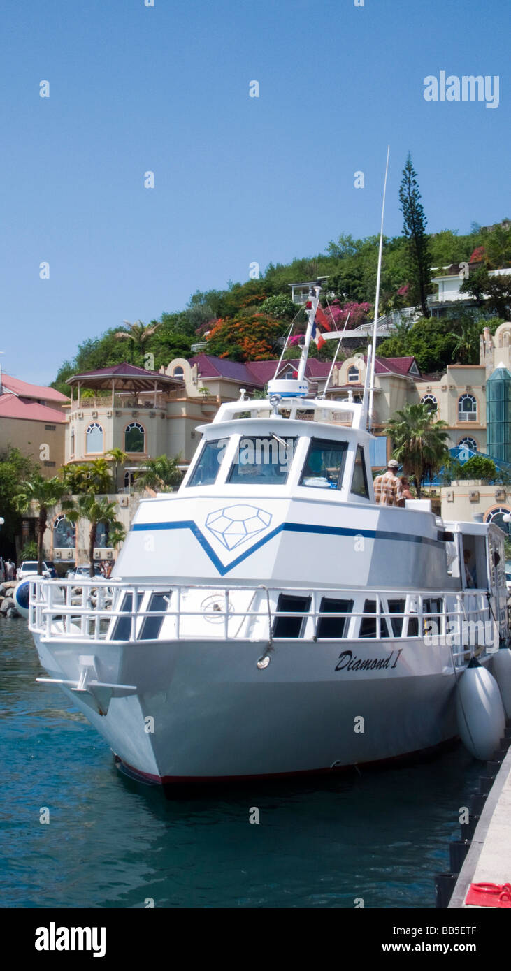 Marine ferry terminal Marigot French Saint Martin Stock Photo - Alamy