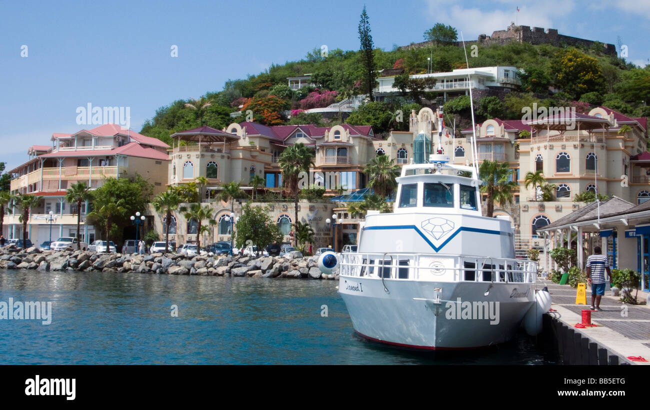 Marine ferry terminal Marigot French Saint Martin Stock Photo - Alamy