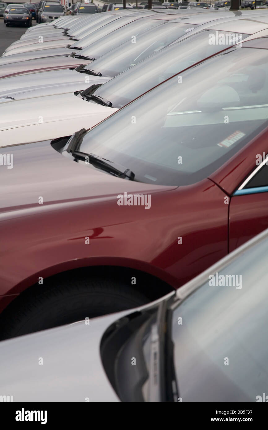 Photo of Chevrolets for sale at a dealership Stock Photo - Alamy