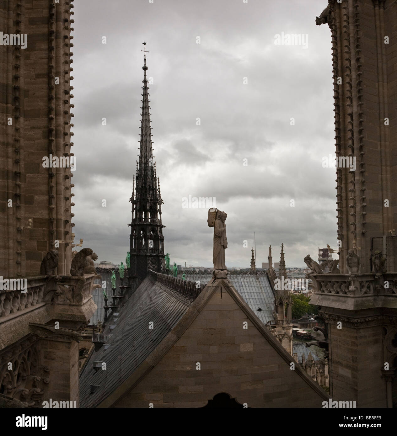 Gargoyles on the church roof hi-res stock photography and images - Alamy