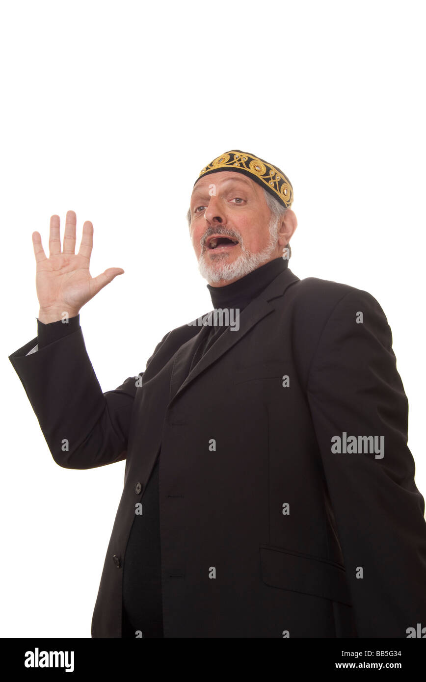 Waving hand man hi-res stock photography and images - Alamy