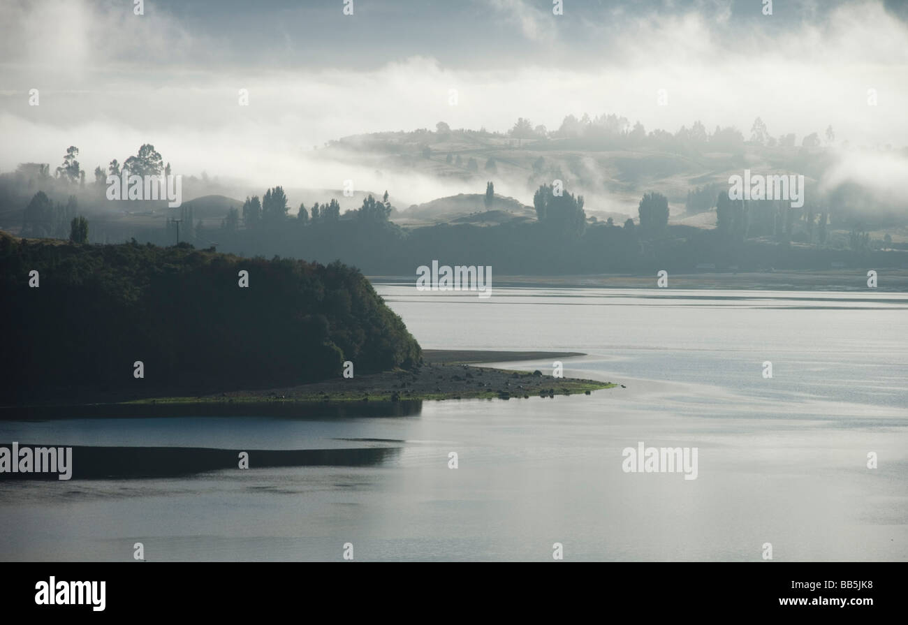 View from Castro, Chiloé, Chile Stock Photo - Alamy