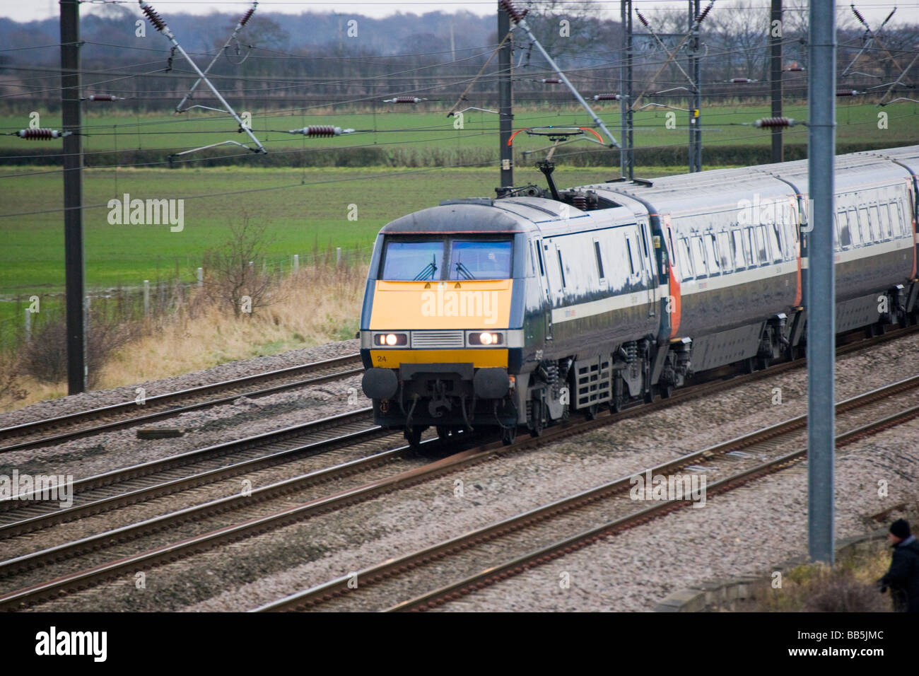 Electric diesel train hi-res stock photography and images - Alamy