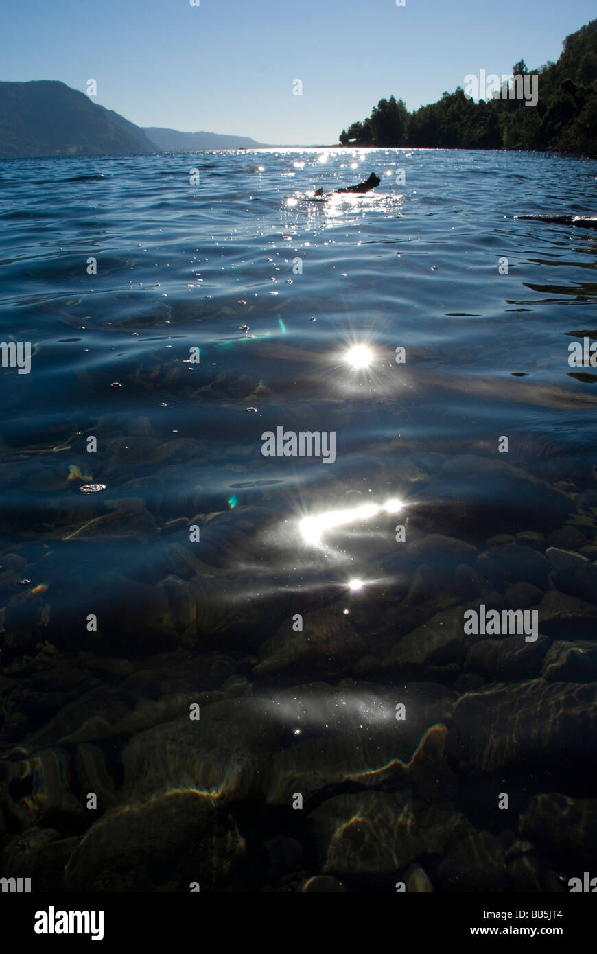 Lago Colico, Chile Stock Photo - Alamy
