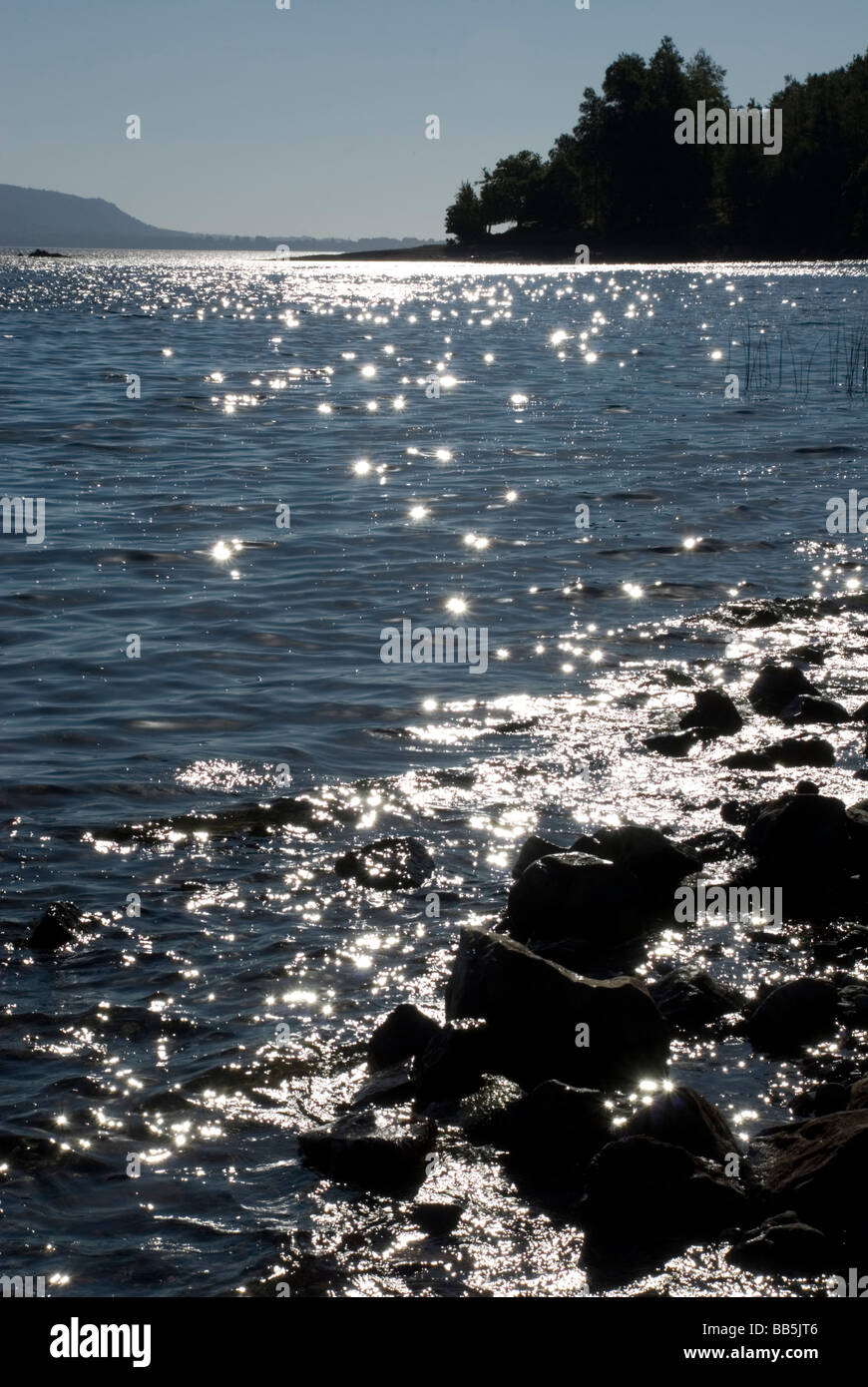 Lago Colico, Chile Stock Photo - Alamy