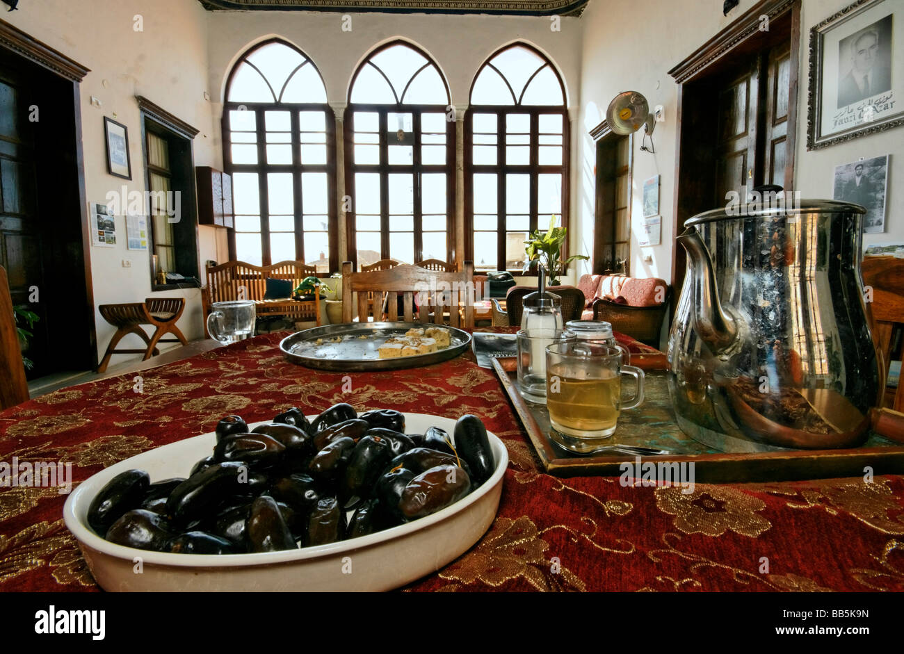 Nazareth, Israel. The old building of the Fauzzi Azzar Inn Stock Photo ...