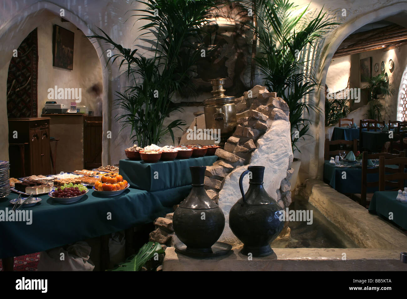 in eastern restaurant Stock Photo - Alamy