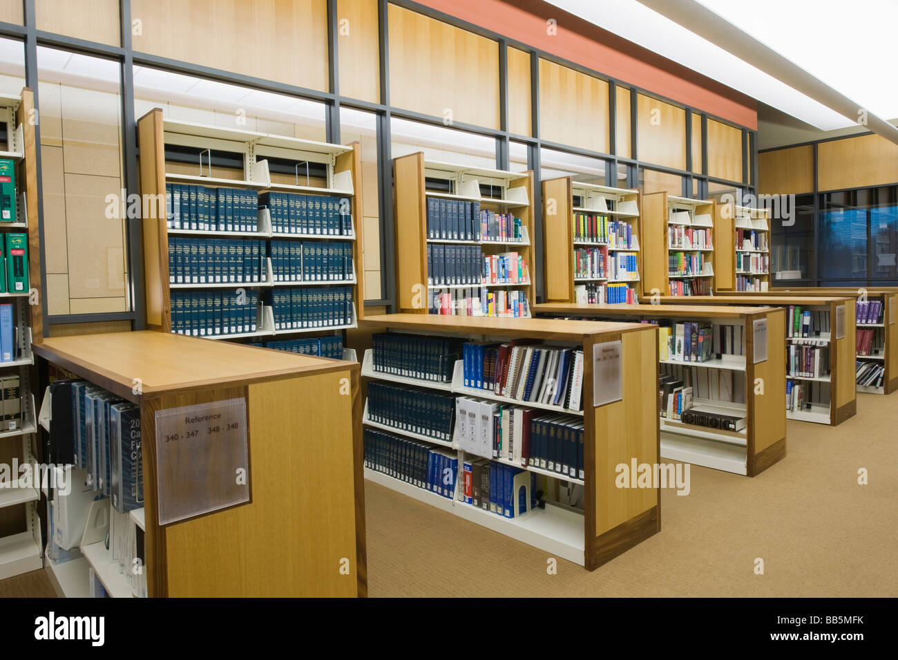 Library reading room Stock Photo - Alamy