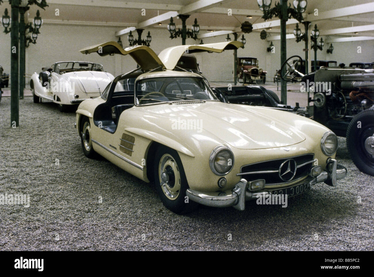 transport/transportation, cars, Mercedes Benz 300 SL, 1955 Stock Photo ...