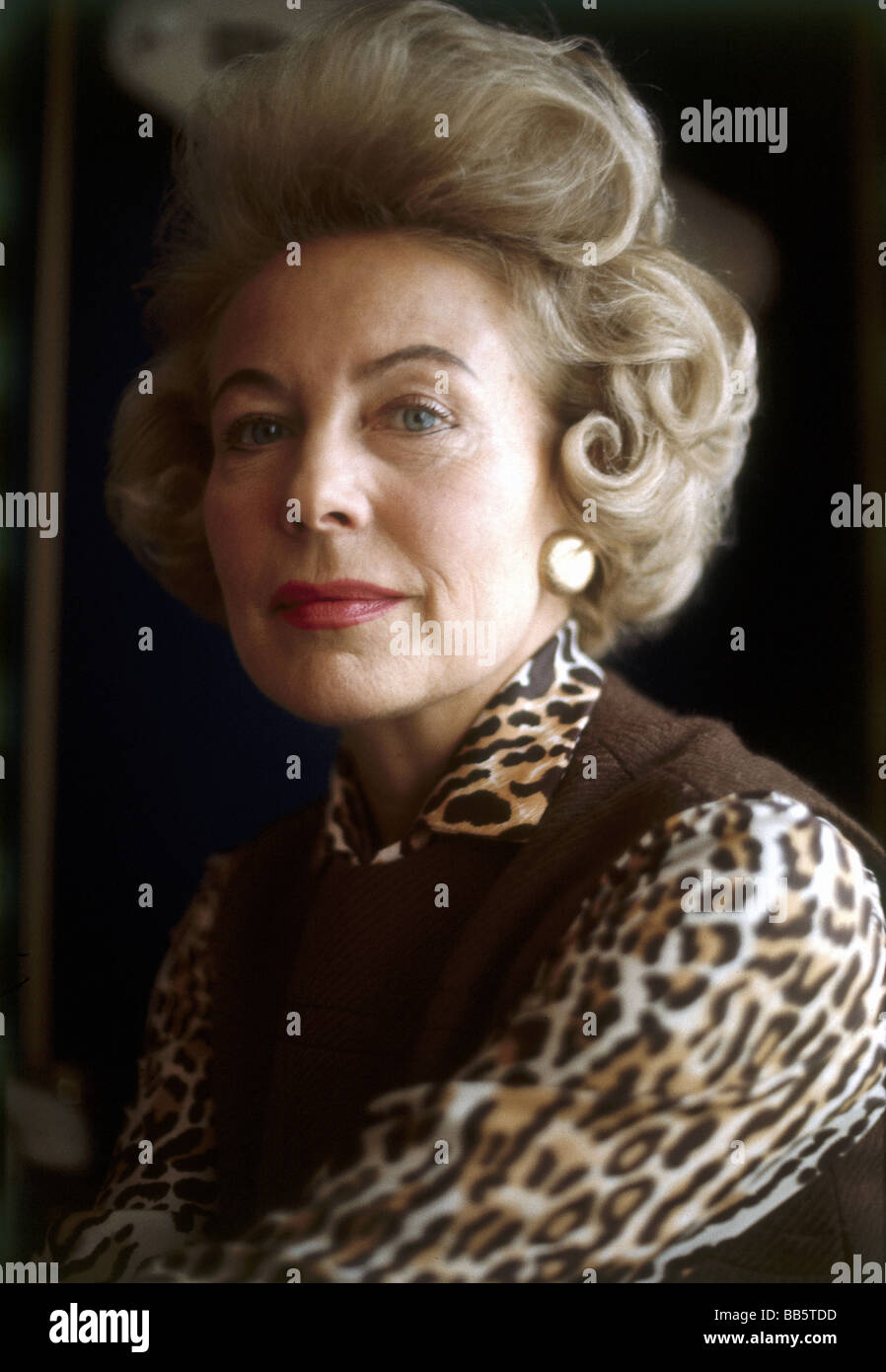 Hoehn, Carola, 30.1.1910 - 8.11.2005, German actress, portrait, 1970s ...