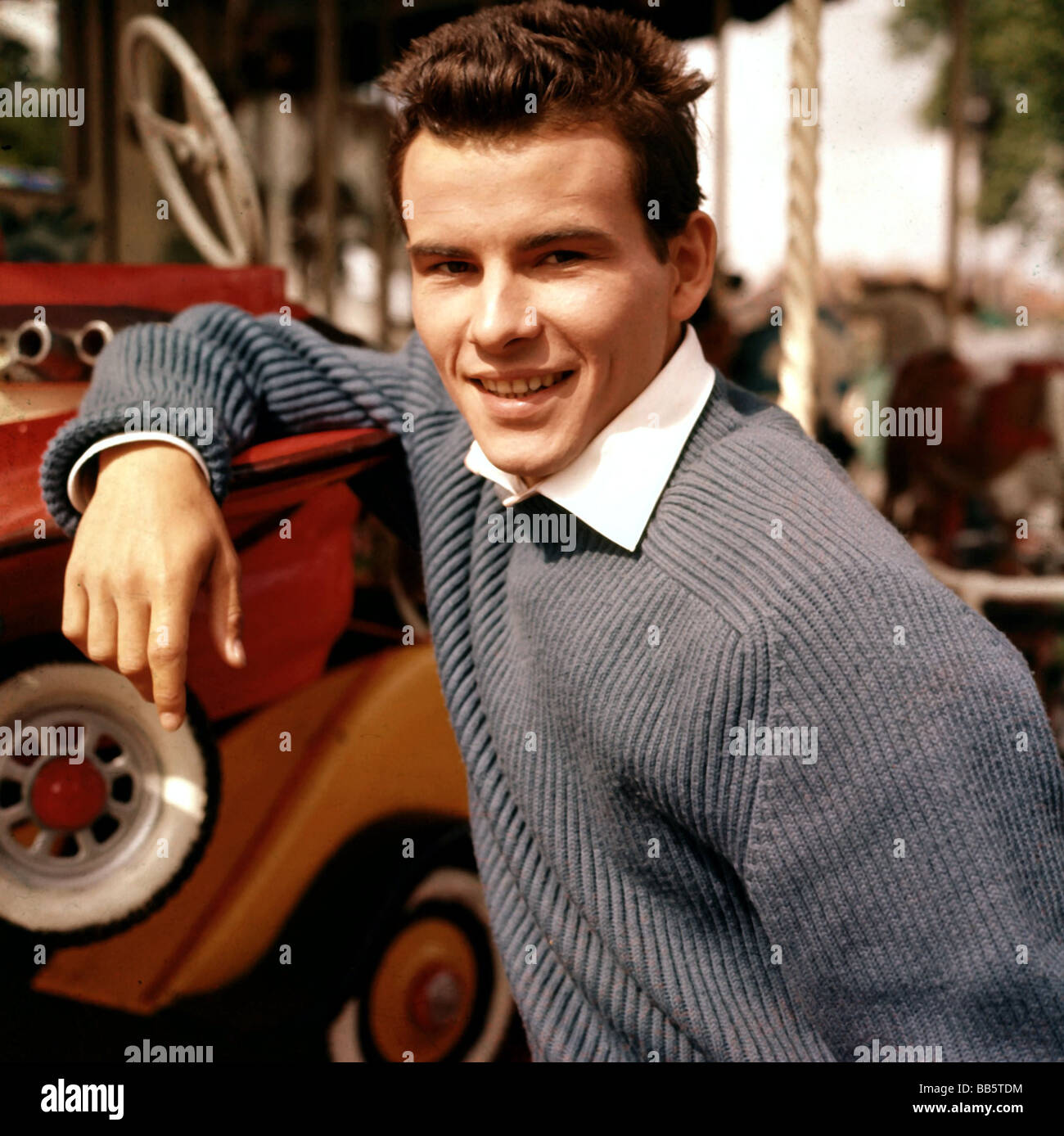 Buchholz, Horst, 4.12.1933 - 3.3.2003, German actor, half length, 1950s ...